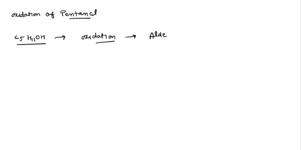 SOLVED: Condensed structural formula for oxidation product of: 1 ...