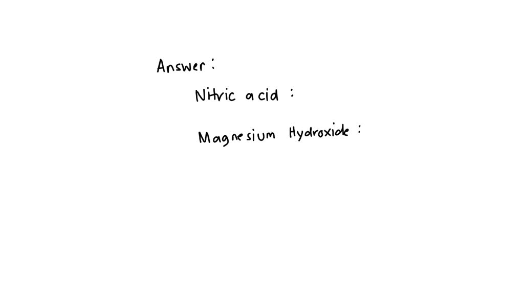 Solved Answer The Following Questions To Write A Balanced Equation For