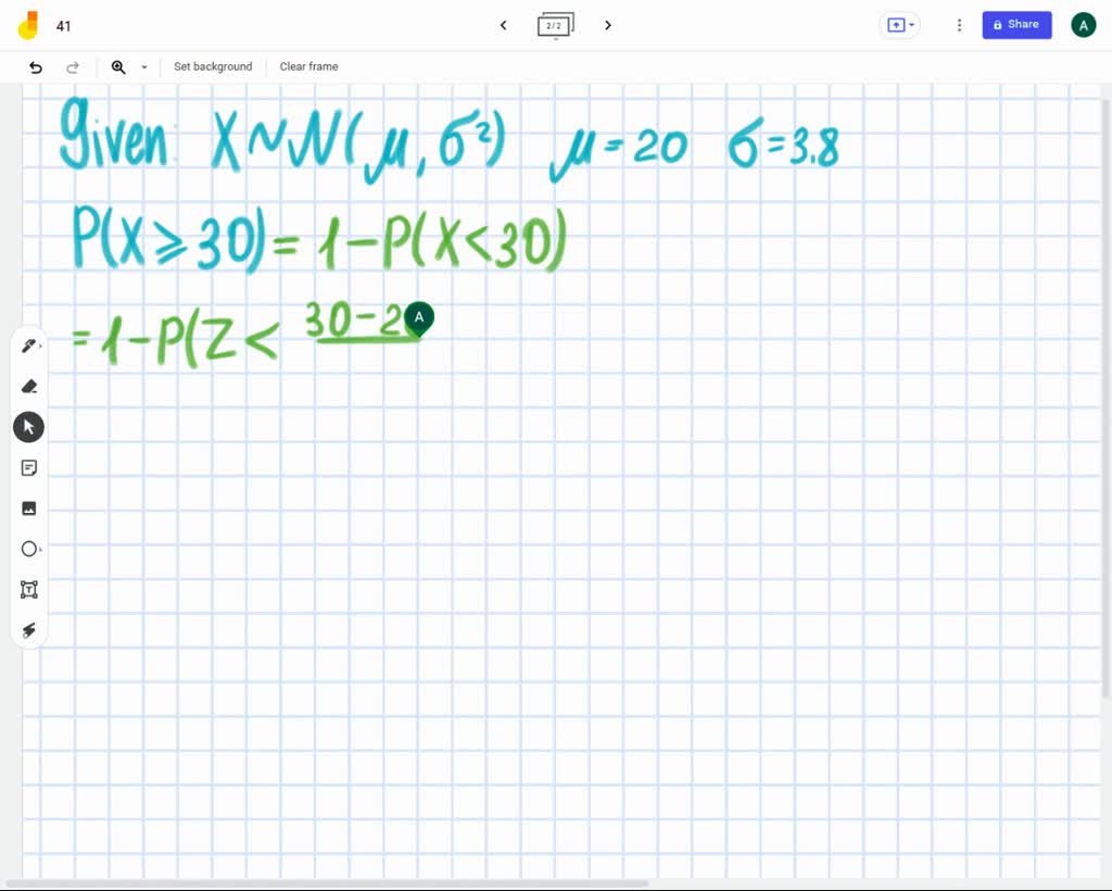 Solved Assume That X Has A Normal Distribution With The Specified Mean
