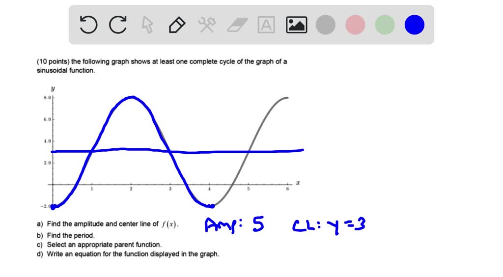 SOLVED: (10 points) the following graph shows at least one complete ...
