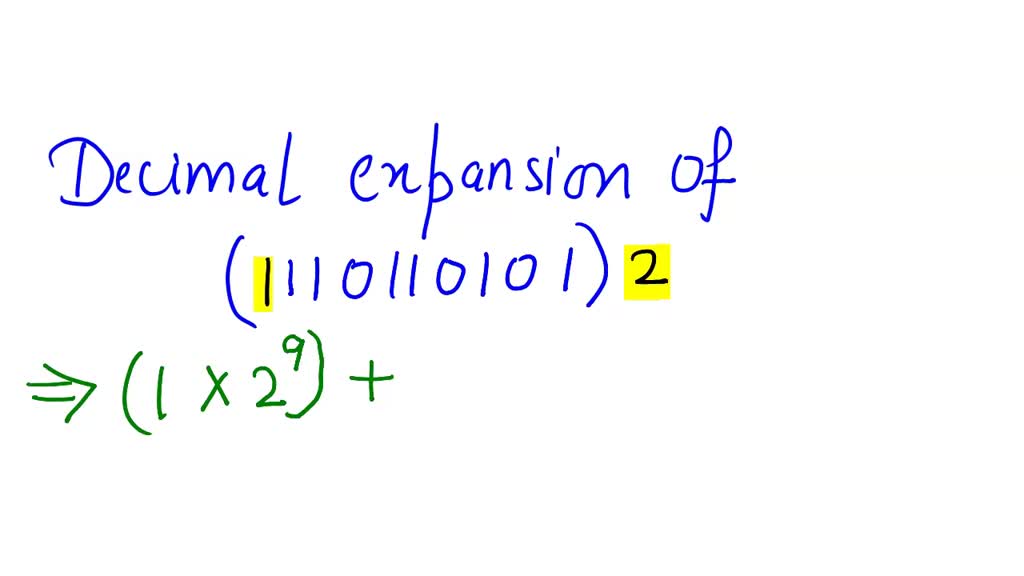 SOLVED: 22 (@) Find the decimal expansion of (HOL HHJI (b) Find the decimal expansion of ...