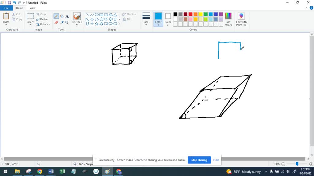 SOLVED: 'The - diagram below is an oblique; or slanted, rectangular ...