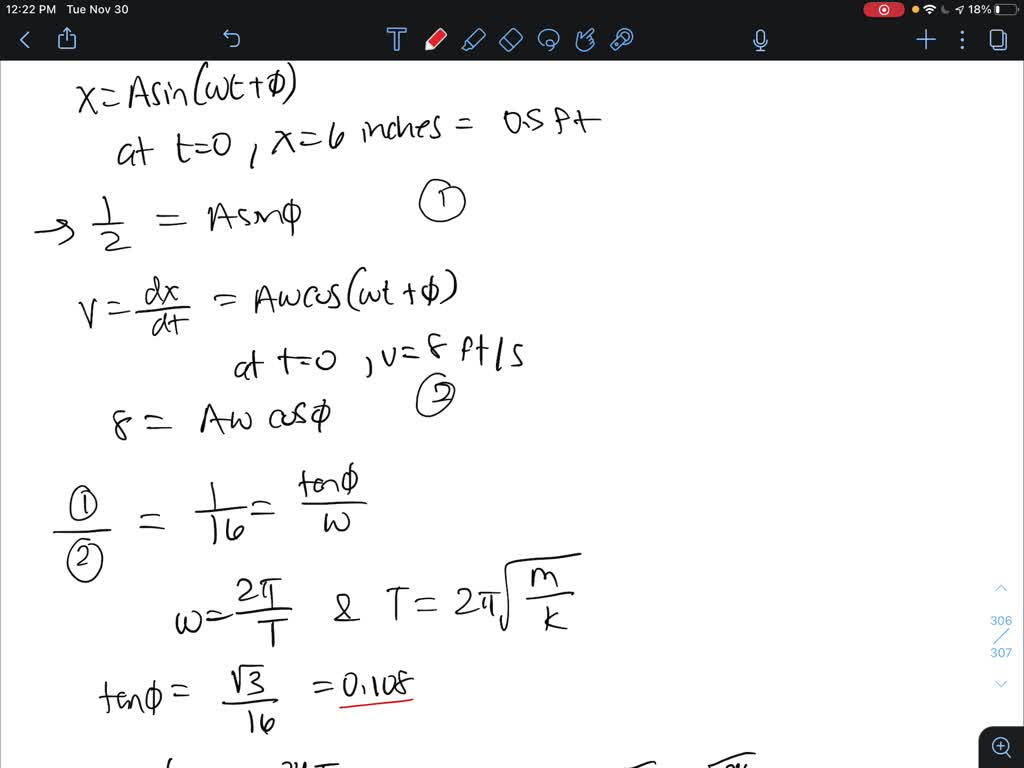 SOLVED: 1. A weight of 8 lbf is attached to the end of a vertical ...
