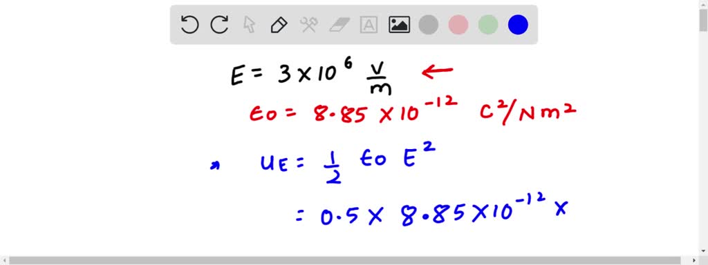SOLVED: The breakdown field strength at which dry air loses its ...