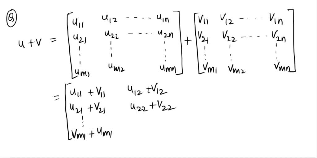 '4. Show that Rmxn, together with the usual addition and scalar ...