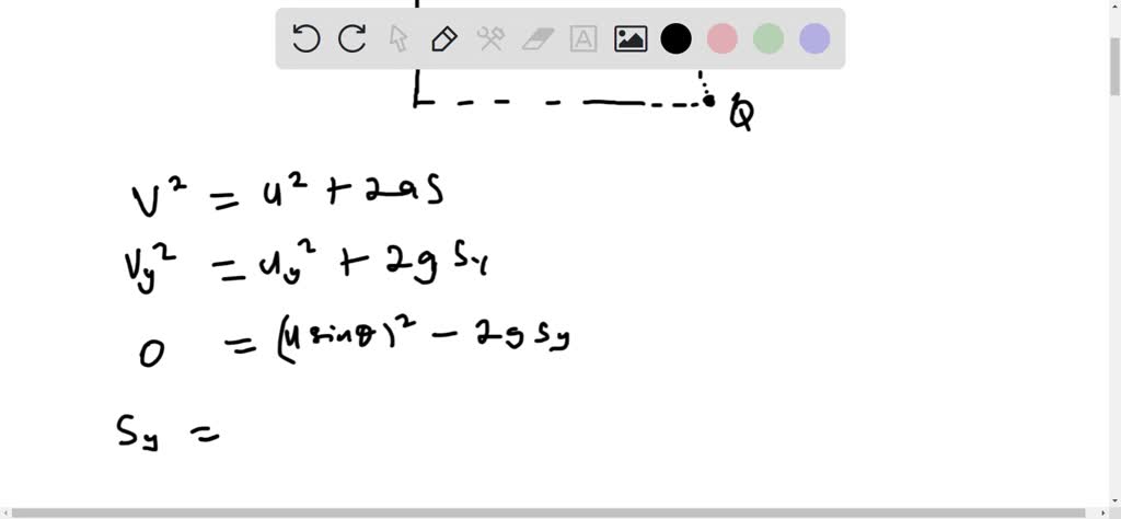SOLVED:projectile is fired from point 0 at the edge of cliff with an initial velocity of 185 m/s ...