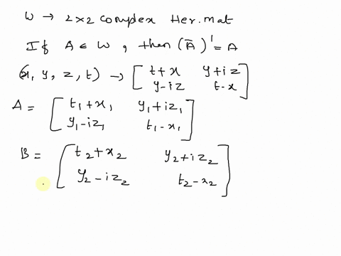 SOLVED:Let \mathbb{C P}^{n} denote the set of all 1-dimensional complex ...
