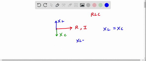 What is the phase angle for the rlc series circuit when the...
