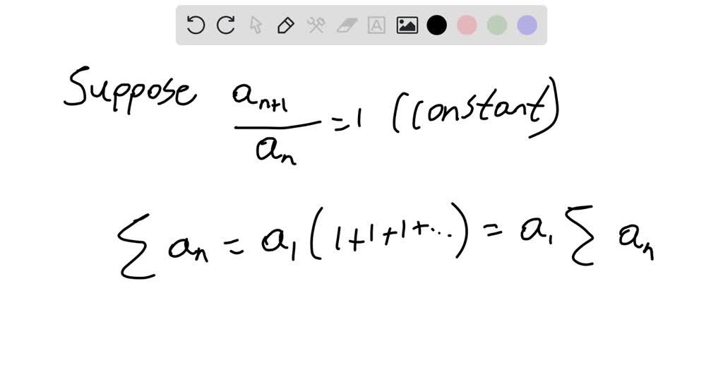 SOLVED: Prove Or Disprove 113. Let an be a sequence of nonzero real ... SOLVED: Prove Or Disprove 113. Let an be a sequence of nonzero real ...