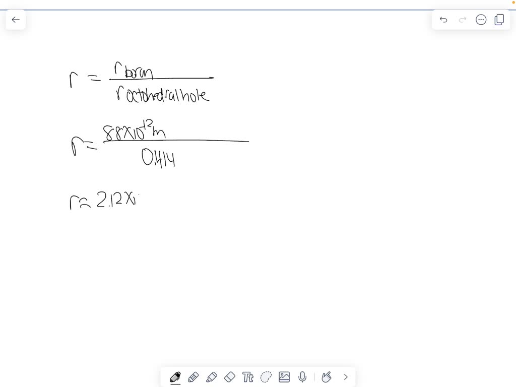 SOLVED: What is the minimum atomic radius required for a cubic closest ...
