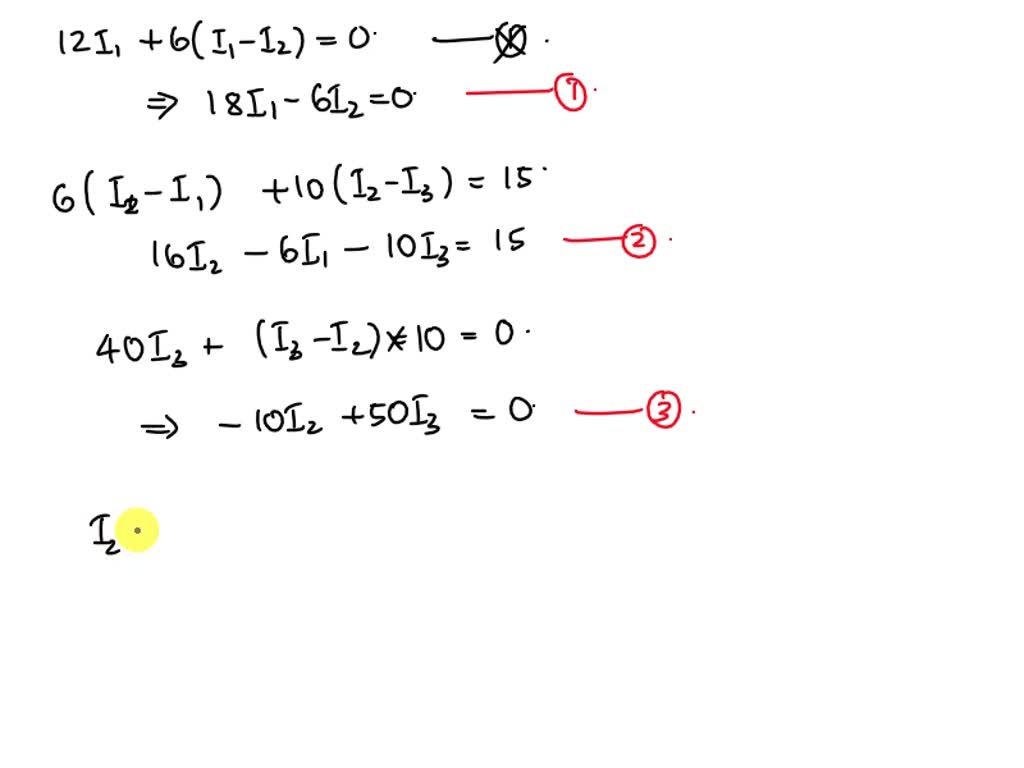 SOLVED: Find v1 and v2 in the circuit shown in the figure. Also calculate i1 and i2 and the ...