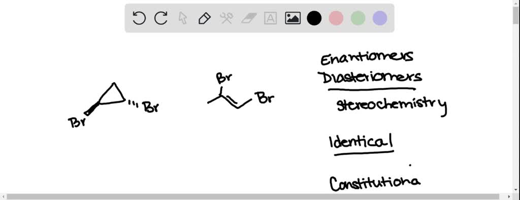 SOLVED: What is the relationship between the two molecules shown below ...