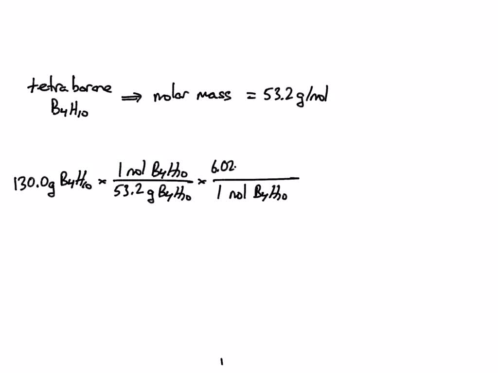 Calculate the number of hydrogen atoms in a 130.0 g sample of ...