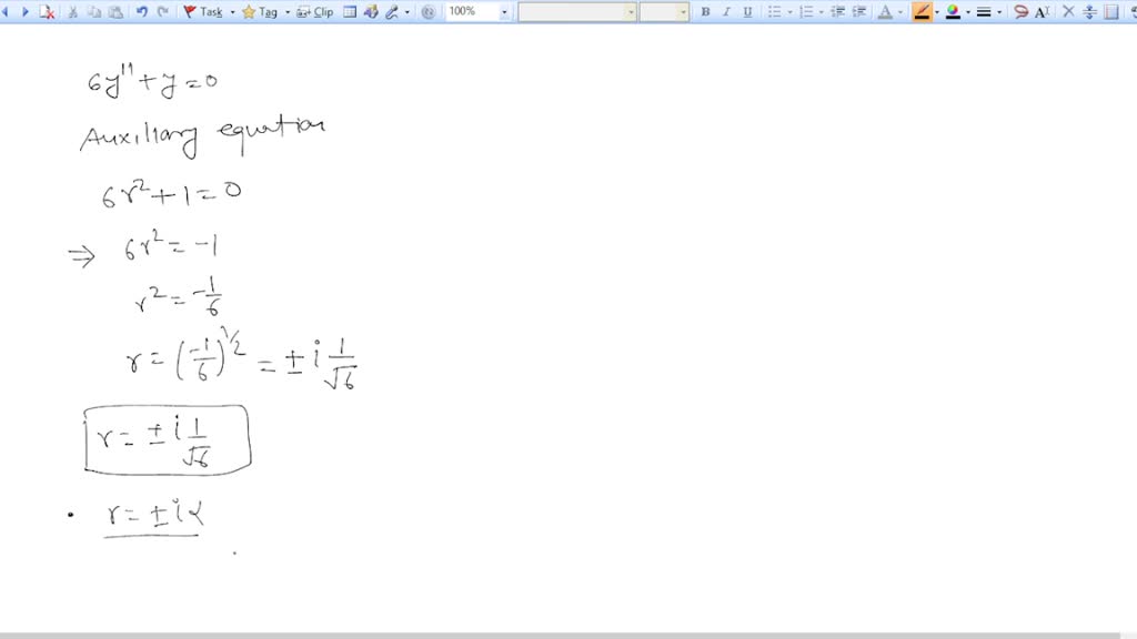SOLVED: Question Details Find the general solution of the given second ...