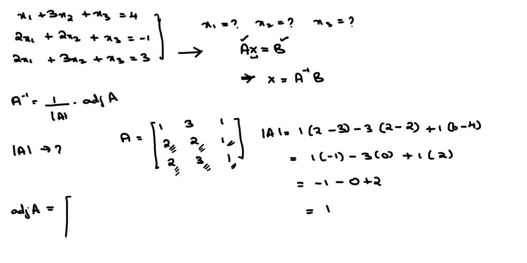Solved In Exercises 1 8 Solve The System By Inverting The Coefficient Matrix And Using Theorem 9118