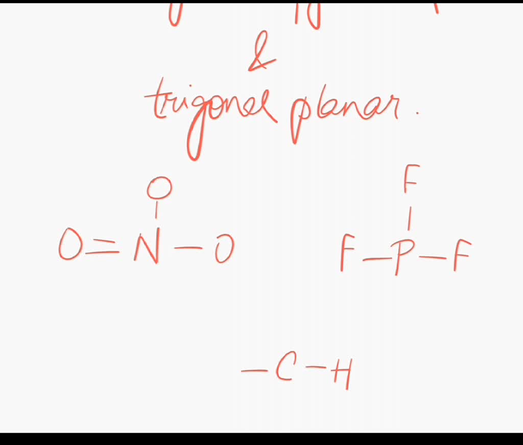 SOLVED: Tetrahedral or not? Why are two molecules nonpolar and one ...