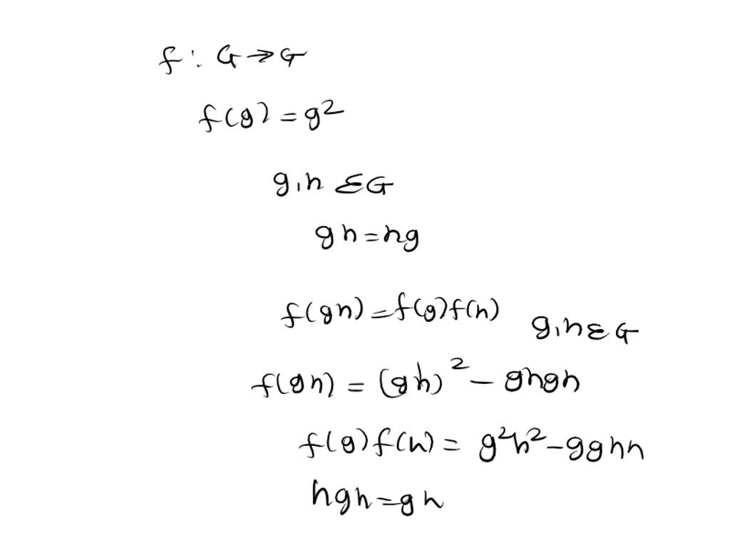 Solved Show That Any Group Homomorphism Phi G Ightarrow G Where G Is Prime Must Be The