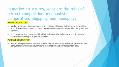 The supply and demand analysis of markets we did in chapter...