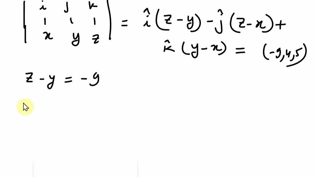 SOLVED: Find all vectors u that satisfy the equation * u = A) The unique solution u = B) There ...