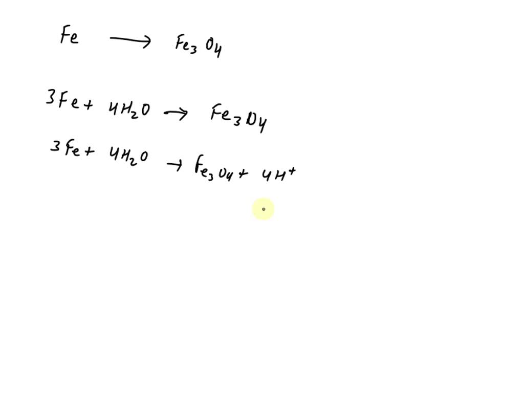 SOLVED: Write the half reaction in the form of an oxidation reaction ...