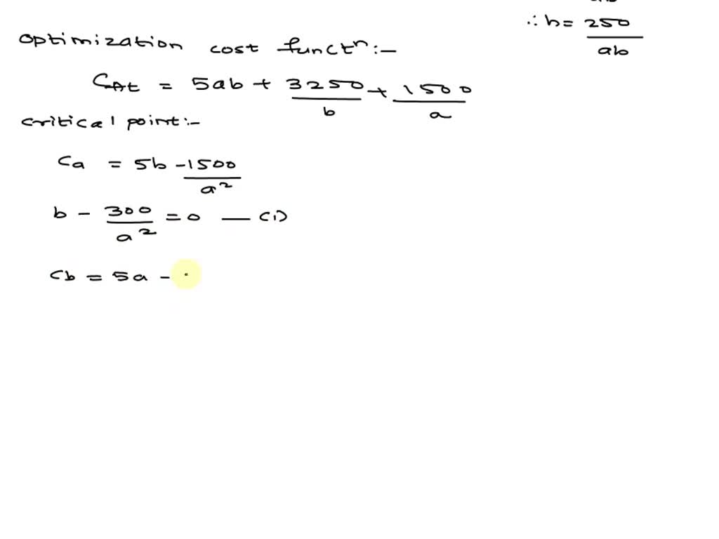 SOLVED: An open-top rectangular box is being constructed to hold a ...