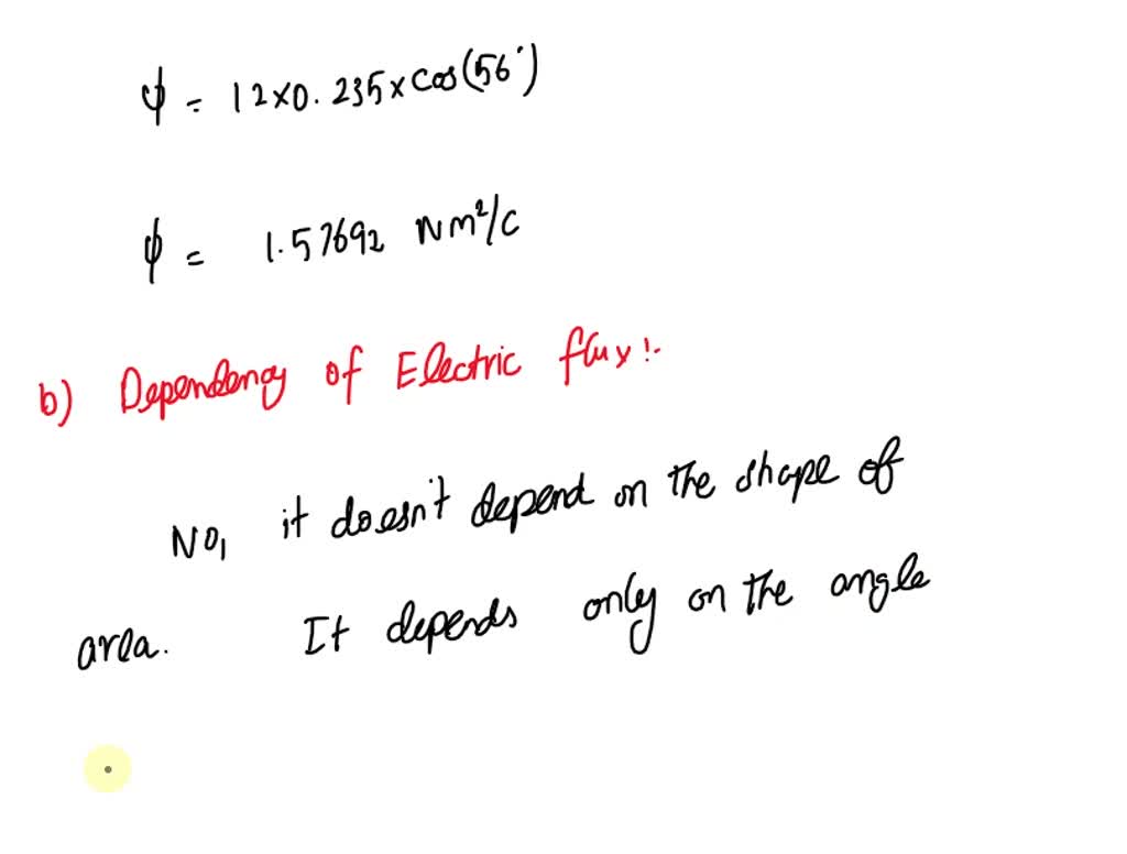 SOLVED: A flat sheet of paper of area 0.235 m2 is oriented so that the ...