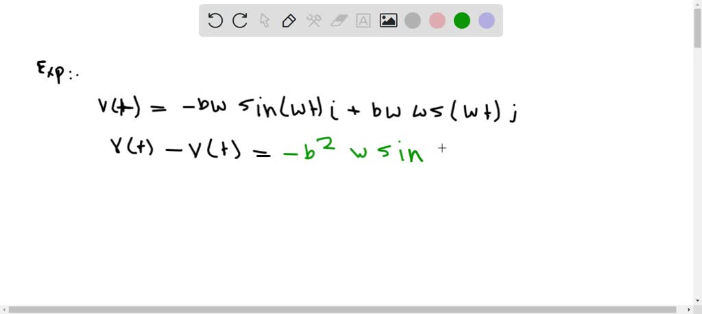 SOLVED: A particle moves along a parametrized curve r(t) in space. Find r(to) at the instant ...