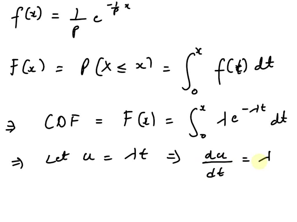 Solved Determine The Mean And Median Of The Random Variable Whose