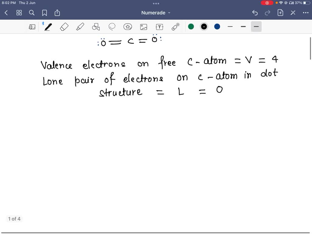 SOLVED: For carbon dioxide (CO2), the formal charge on the central ...