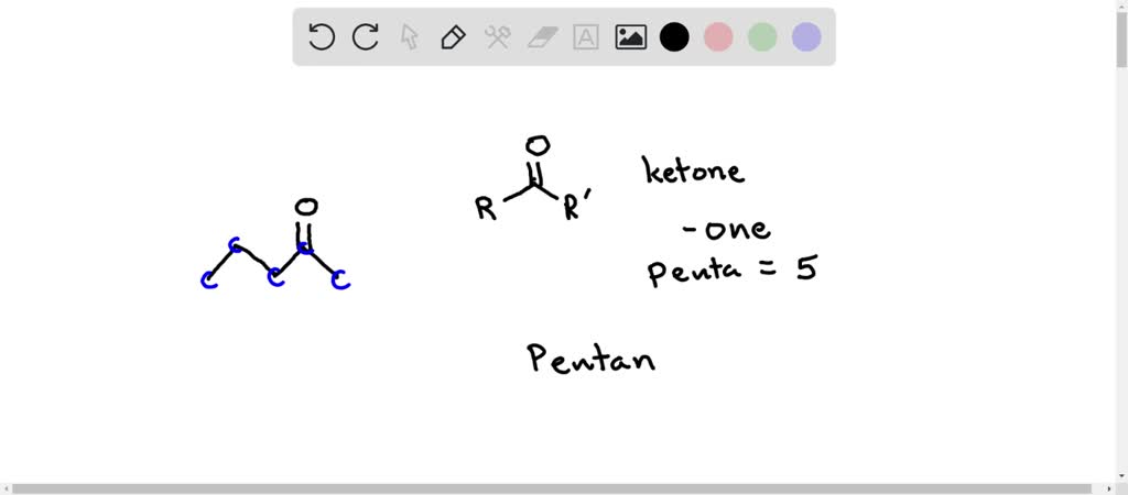 SOLVED:What is the name of this compound? A. Pentanoic acid B. Pentan-2 ...