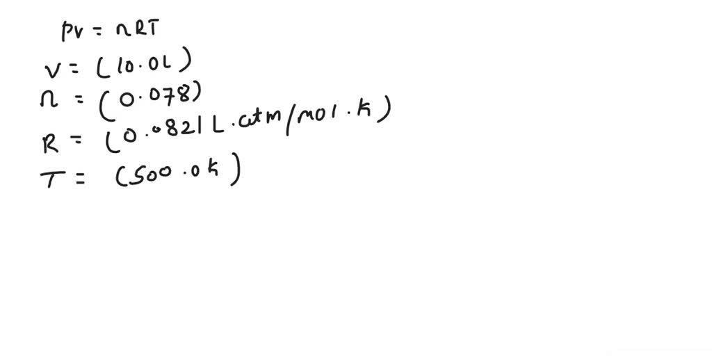 SOLVED: A mixture of 0.144 moles of C is reacted with 0.117 moles of O2 in a sealed, 10.0 L ...