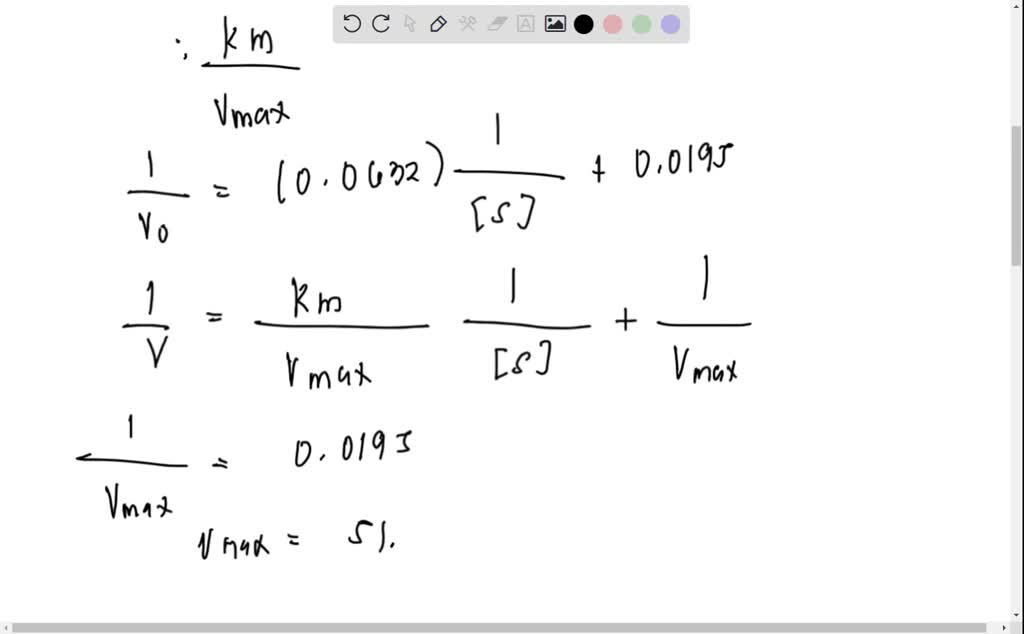 SOLVED: A series of experiments were conducted to determine the kinetic coefficients of an ...