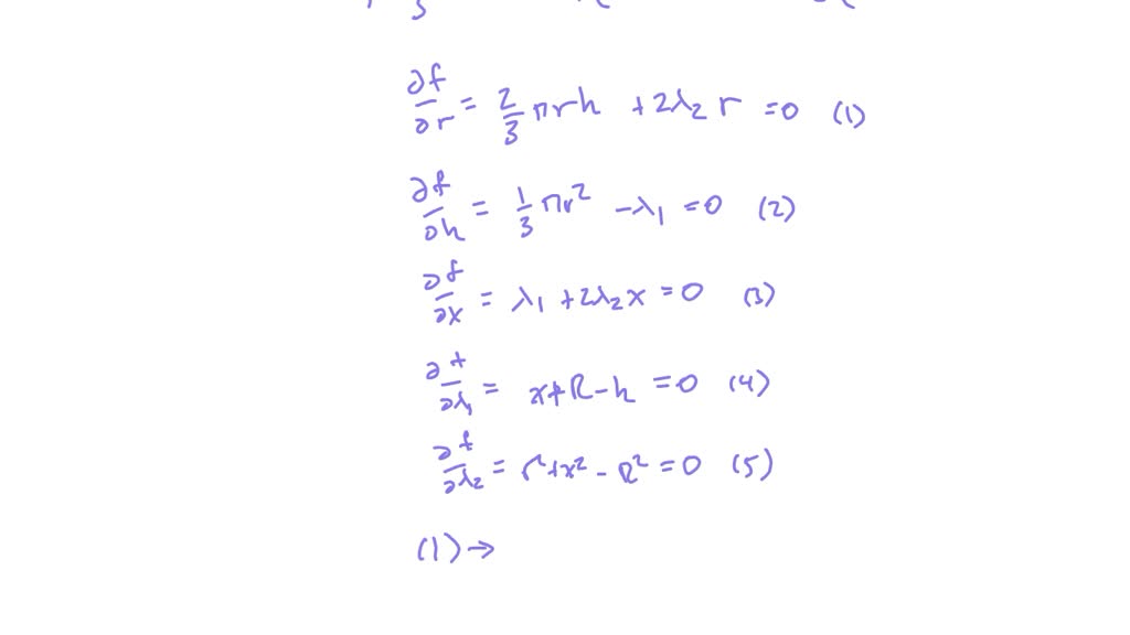 SOLVED: What is the maximum possible volume of a right circular cone inscribed in a sphere of ...