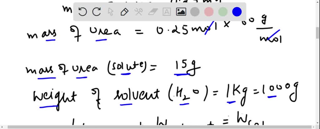 SOLVED: Calculate the mass of urea (NH2CONH2) required in making 2.5 kg ...