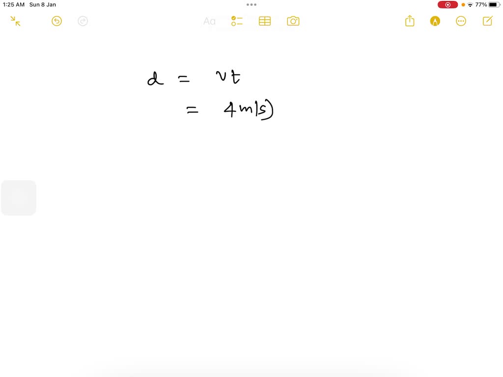 SOLVED: A student applies a 20 newton force to move a crate at a constant speed of 4.0 meters ...