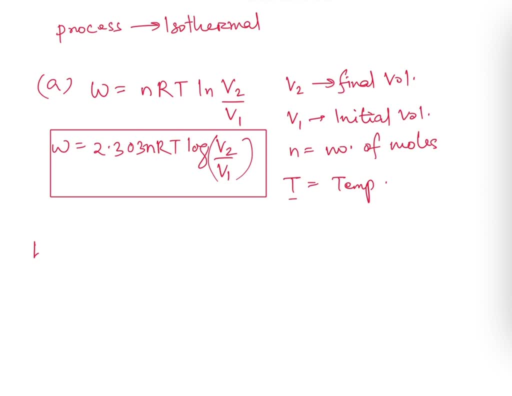 SOLVED: Problem 4: Consider a cylinder with a movable piston containing ...