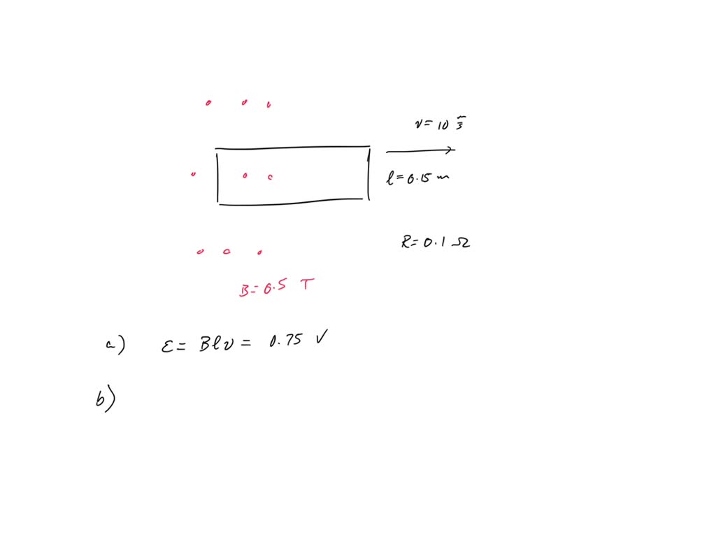 SOLVED: A region of magnetic field is 0.500 T out of the paper (+z-direction): rectangular loop ...