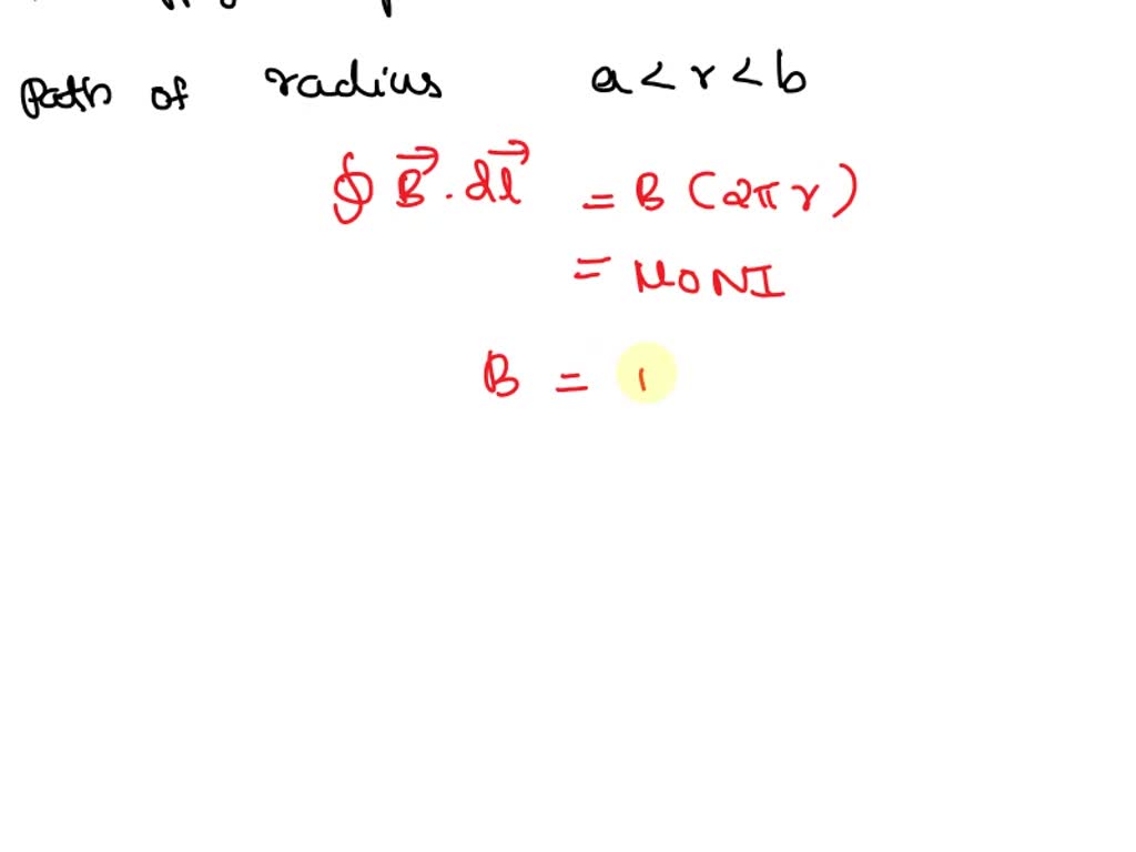 SOLVED: Prove the inductance of a toroid step by step. Show the main ...