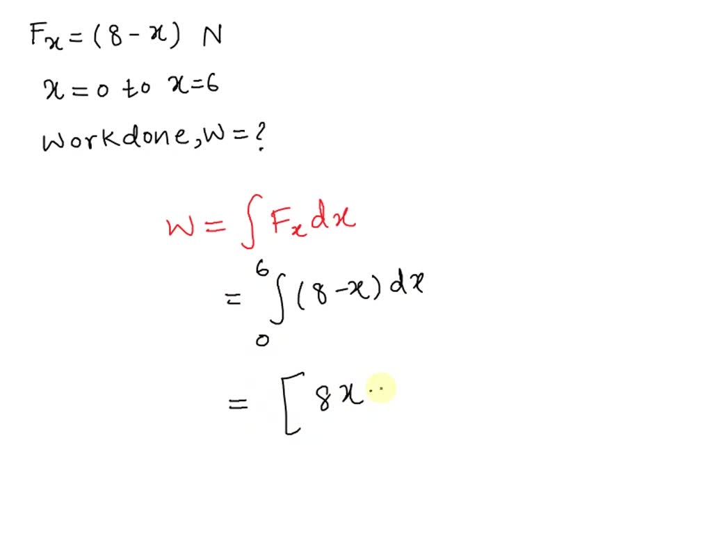 Solved The Net Force Acting On A 12 6 Kg Object Is Given By Fx 8
