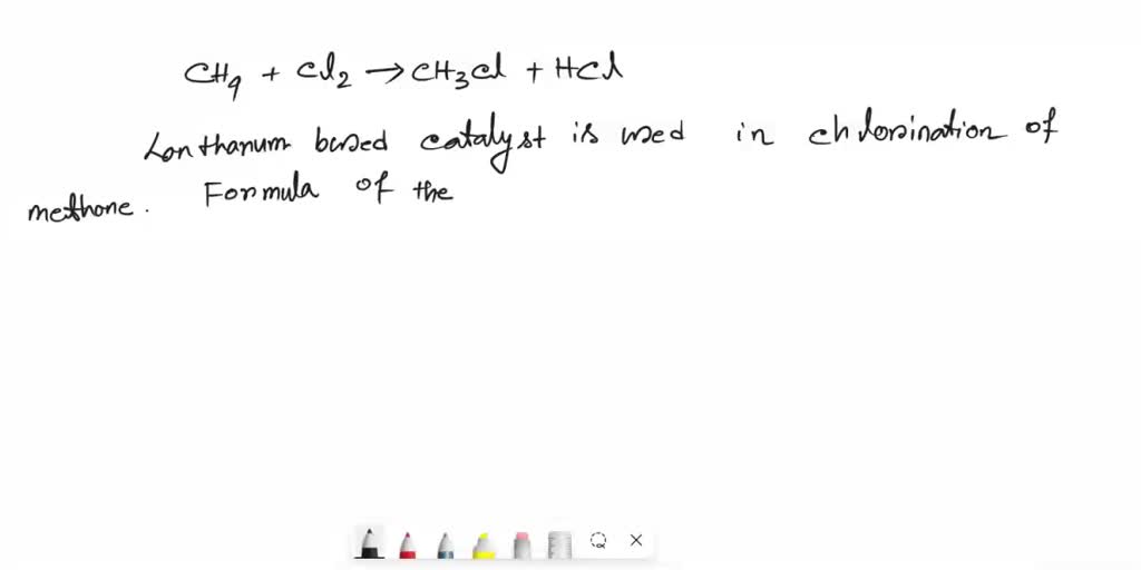 SOLVED: Help, please. 1. Radical chain iodination of methane has been ...