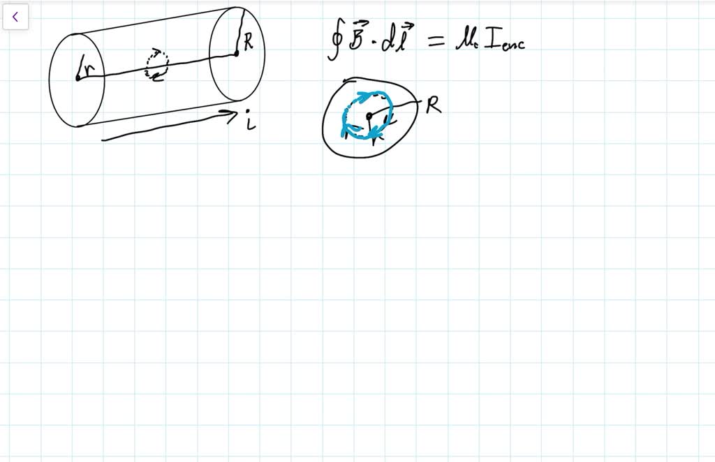 SOLVED: A long, cylindrical conductor is solid throughout and has a radius 1.5cm. Electric ...