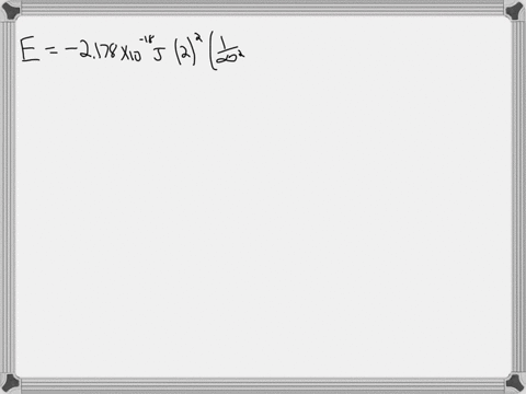 Using the Bohr theory, calculate the ionization energy (in electron ...