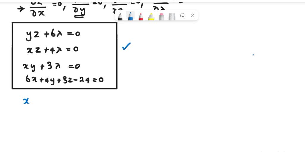 SOLVED: rectangular box is resting on the xy-plane with one vertex at the origin: The opposite ...