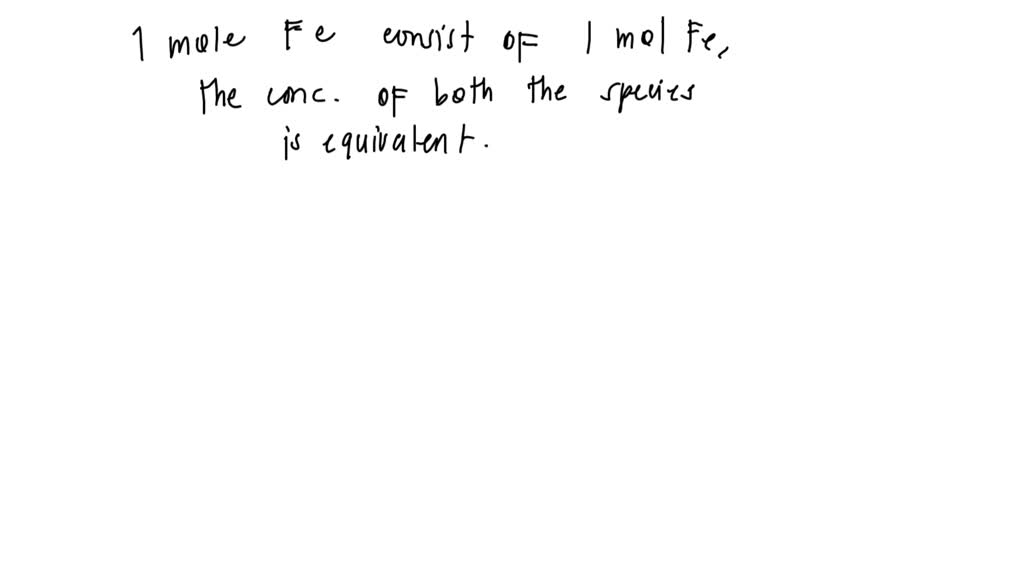 SOLVED: 3. 1,10-Phenanthroline forms a bright red complex with iron(II ...