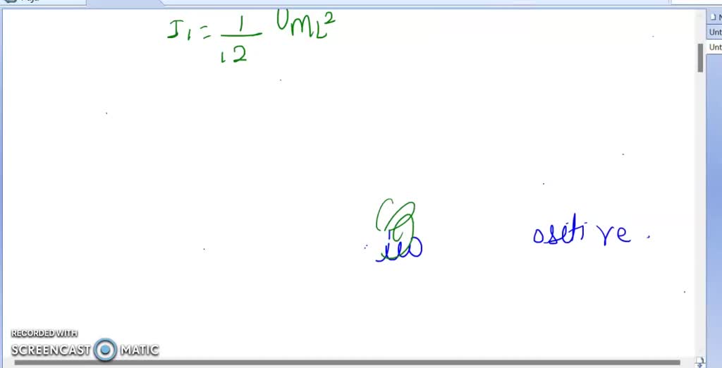 SOLVED: Torque applied to a long thin rod making it rotate with an angular acceleration of 80 ...
