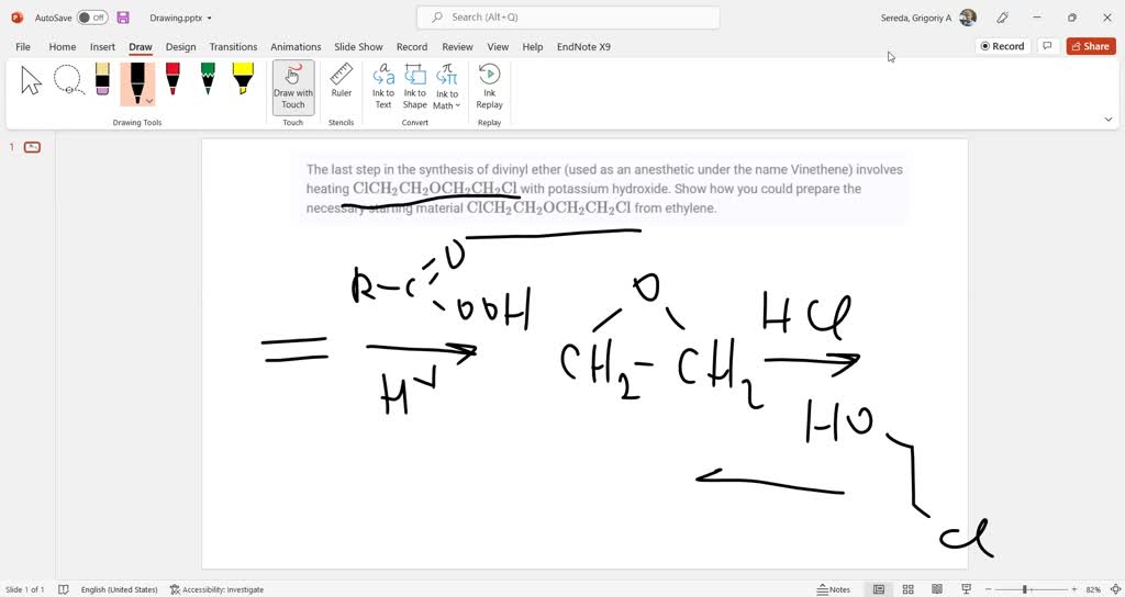 SOLVED:key transformation in the original synthesis of cocaine was the ...