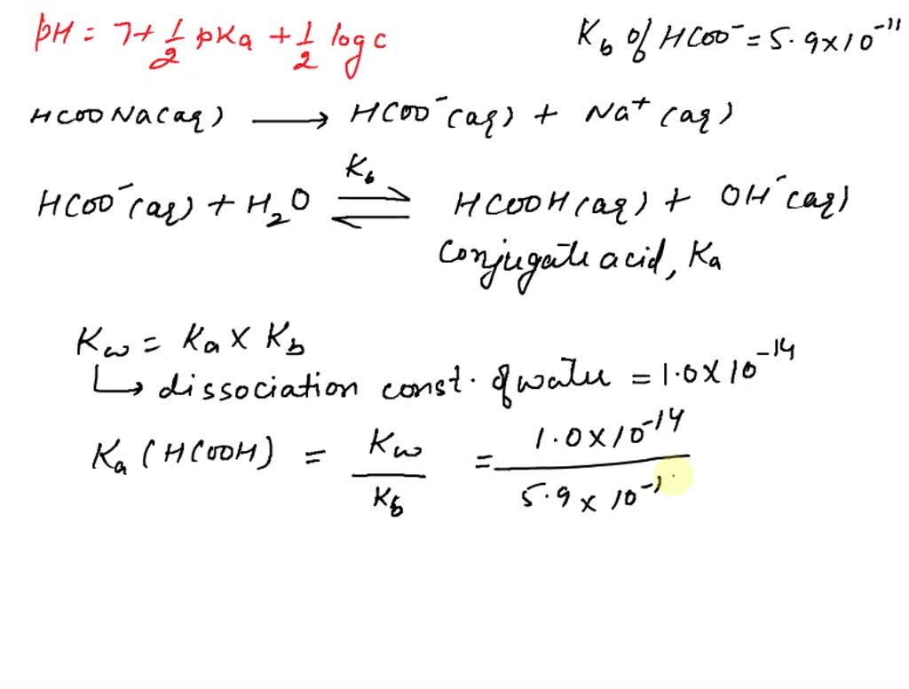 SOLVED: Calculate the pH of a 0.70 M solution of sodium sulfite, NaSO3 ...