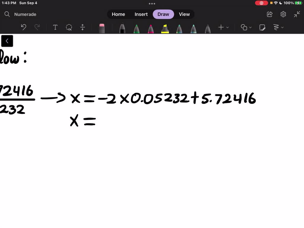 SOLVED: Consider a value to be significantly low if its z score less than or equal to -2 or ...