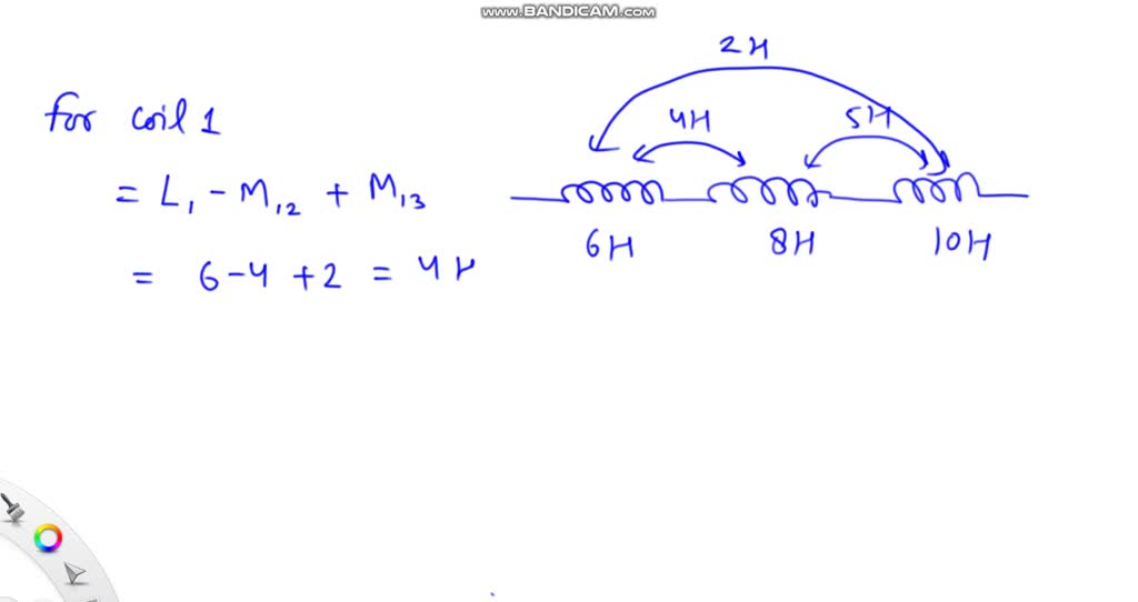 For the three coupled coils in Fig. 13.72, calculate the total ...