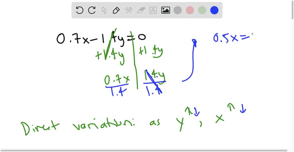 SOLVED: Determine whether each equation represents a direct variation ...